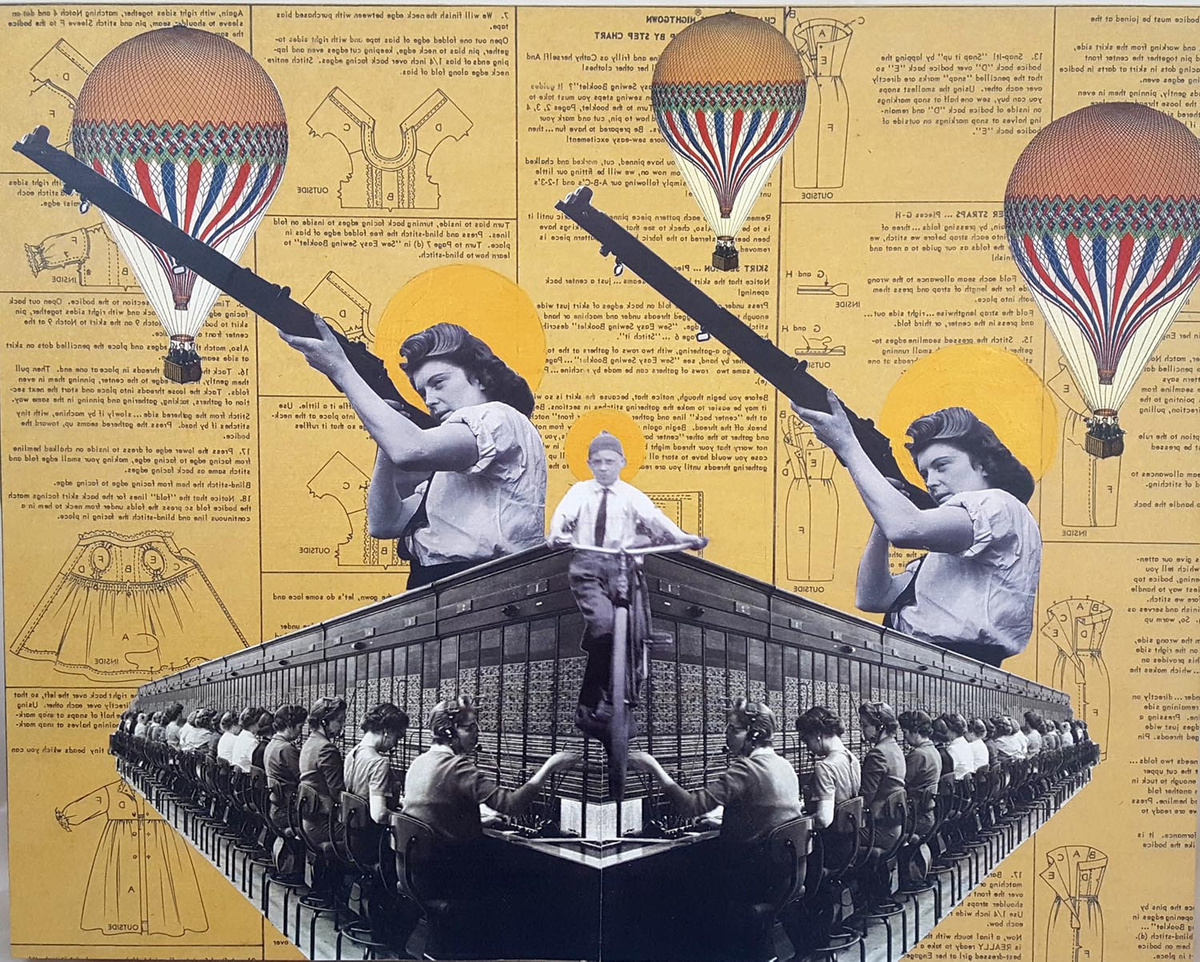 Lisa Sheets — Paris Collage Collective