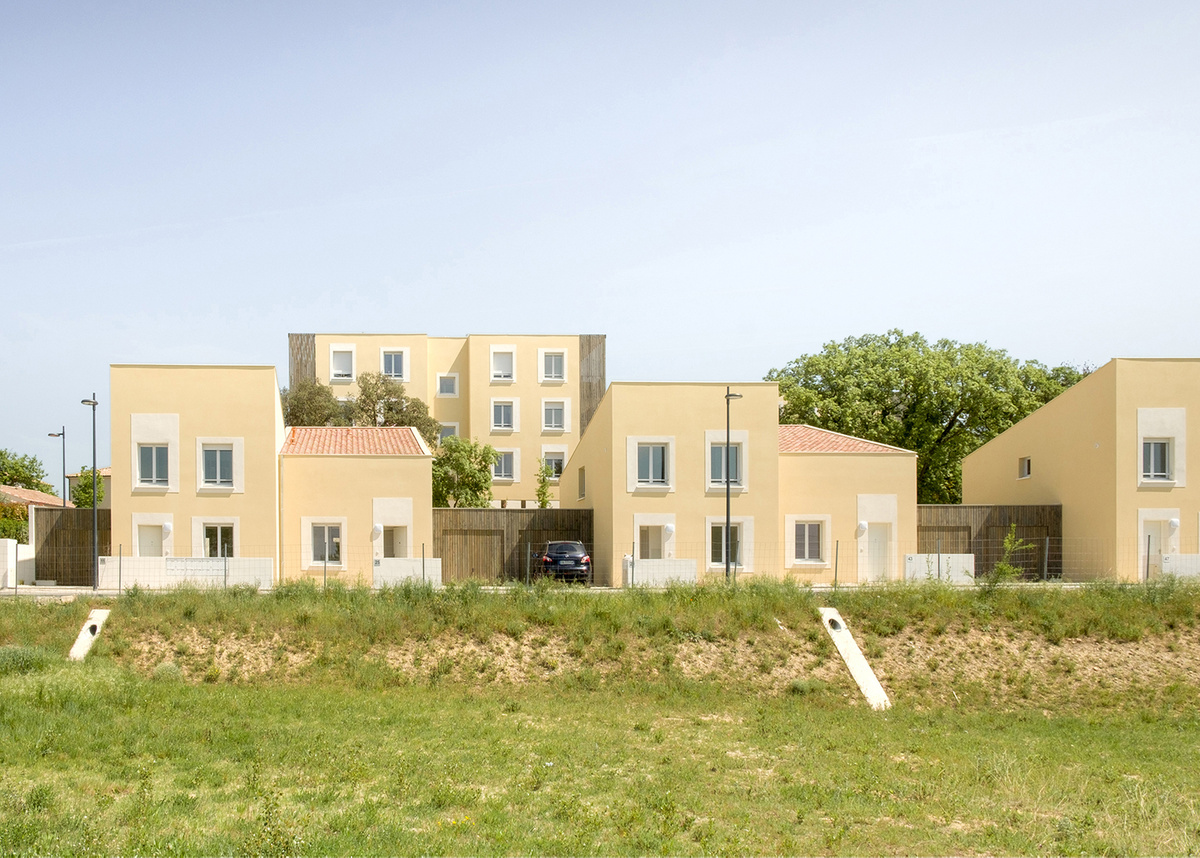 Bédarrides - 42 logements — atelier initial