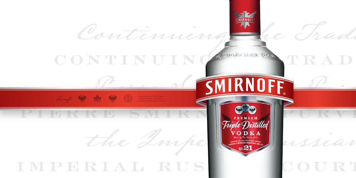 Smirnoff: Visual Housestyle — Designed by Jason Wong