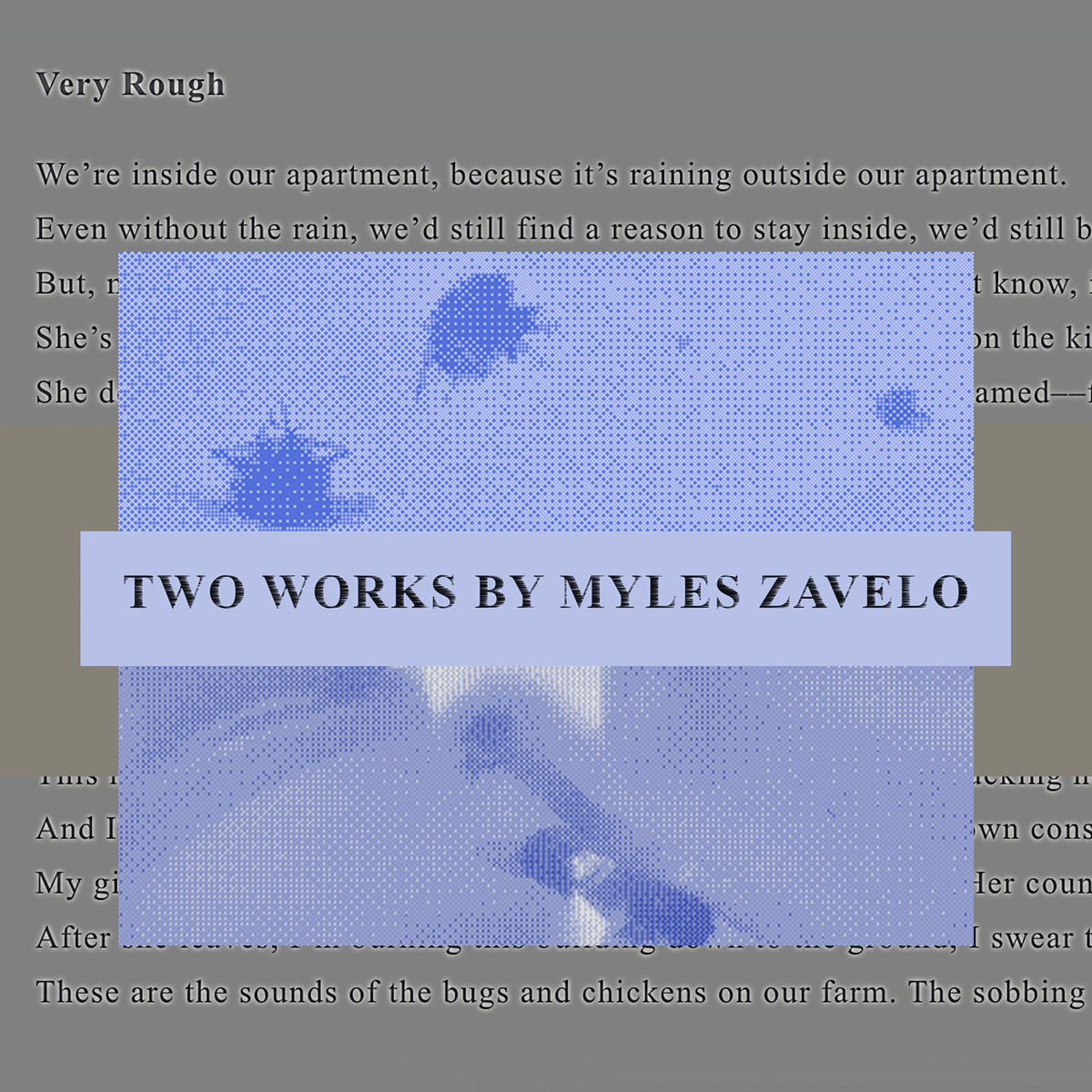 Myles — blue arrangements