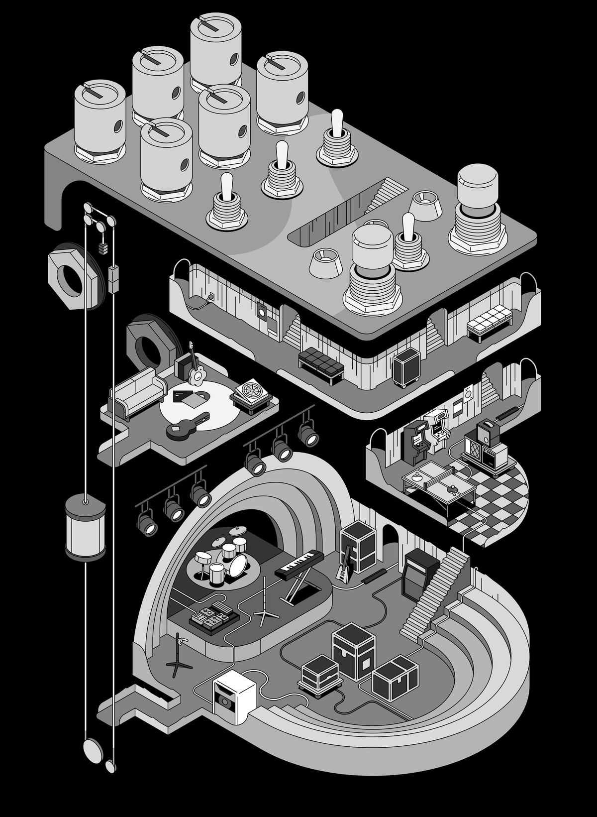 Chase Bliss Black Friday — Violet Reed │ Illustration