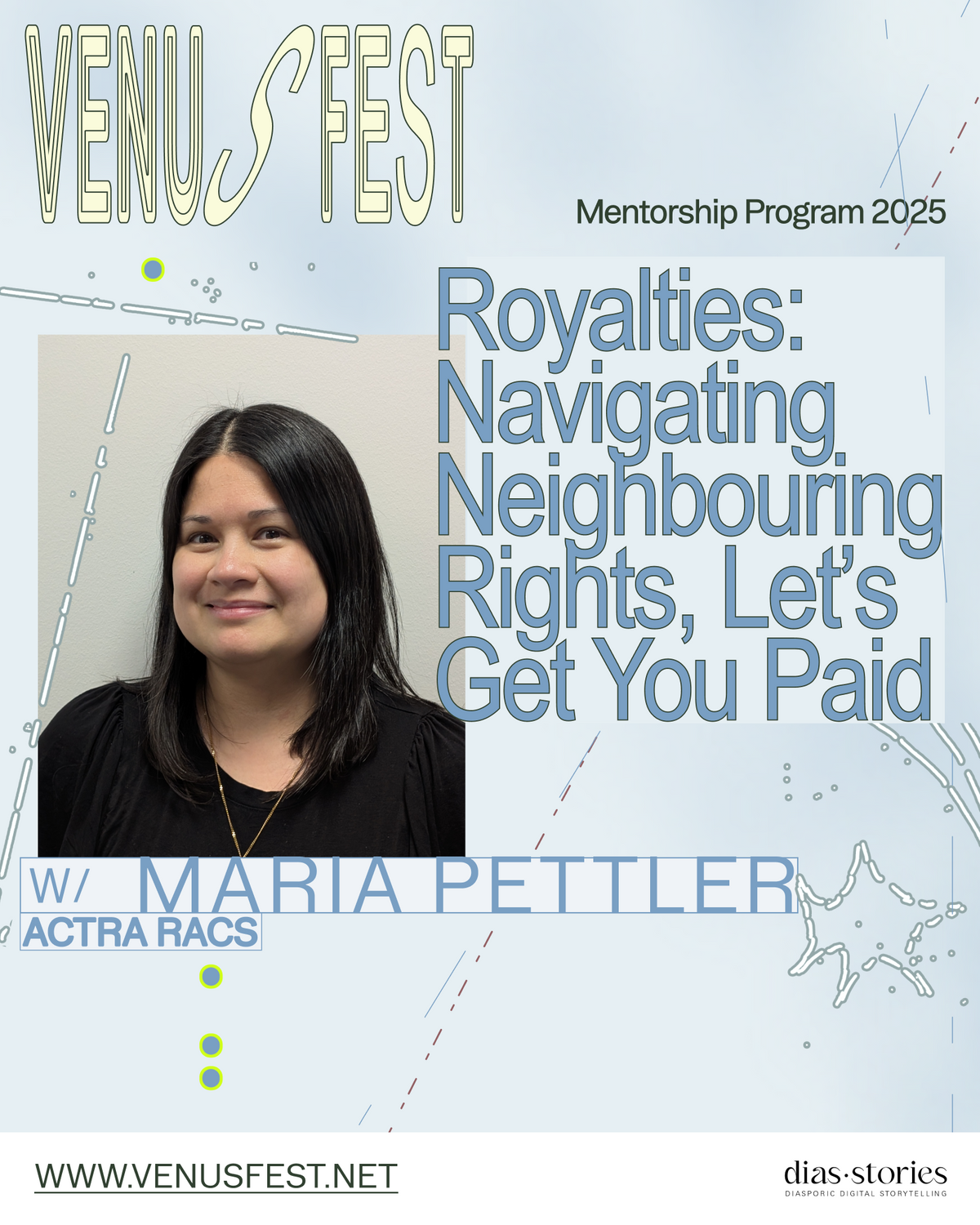 Maria Pettler | she/her copy — Venus Fest