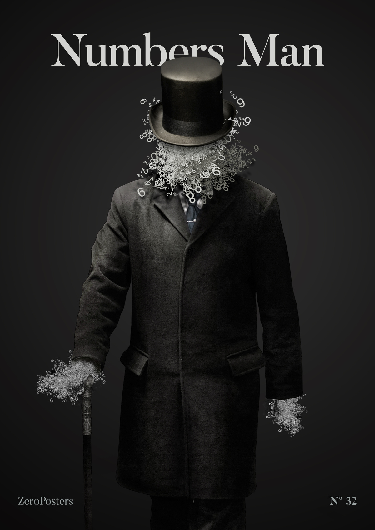 Numbers Man — zeroposters