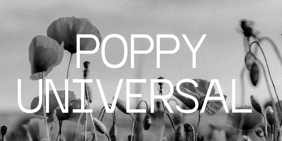 Poppy Universal Typeface — Sydney Mantua's Portfolio