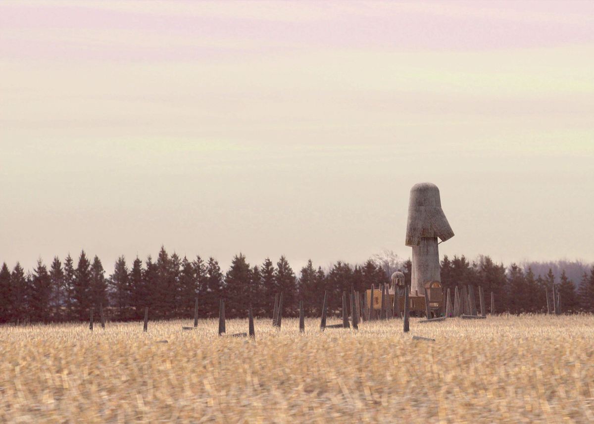 VISITOR CENTER AND WATER TOWER — David Rico-Gomez