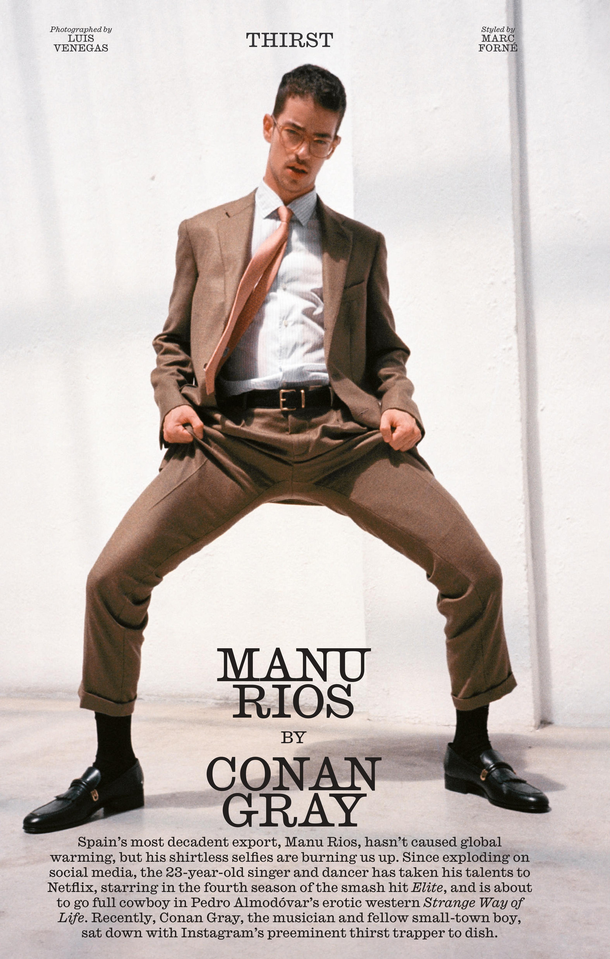 Manu Rios for Interview Magazine September Issue 2022 — Mgmt Prjct