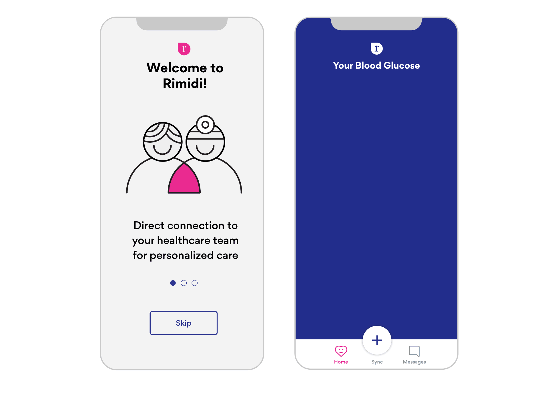 Rimidi Patient App — Farbod Kokabi, Graphic Designer