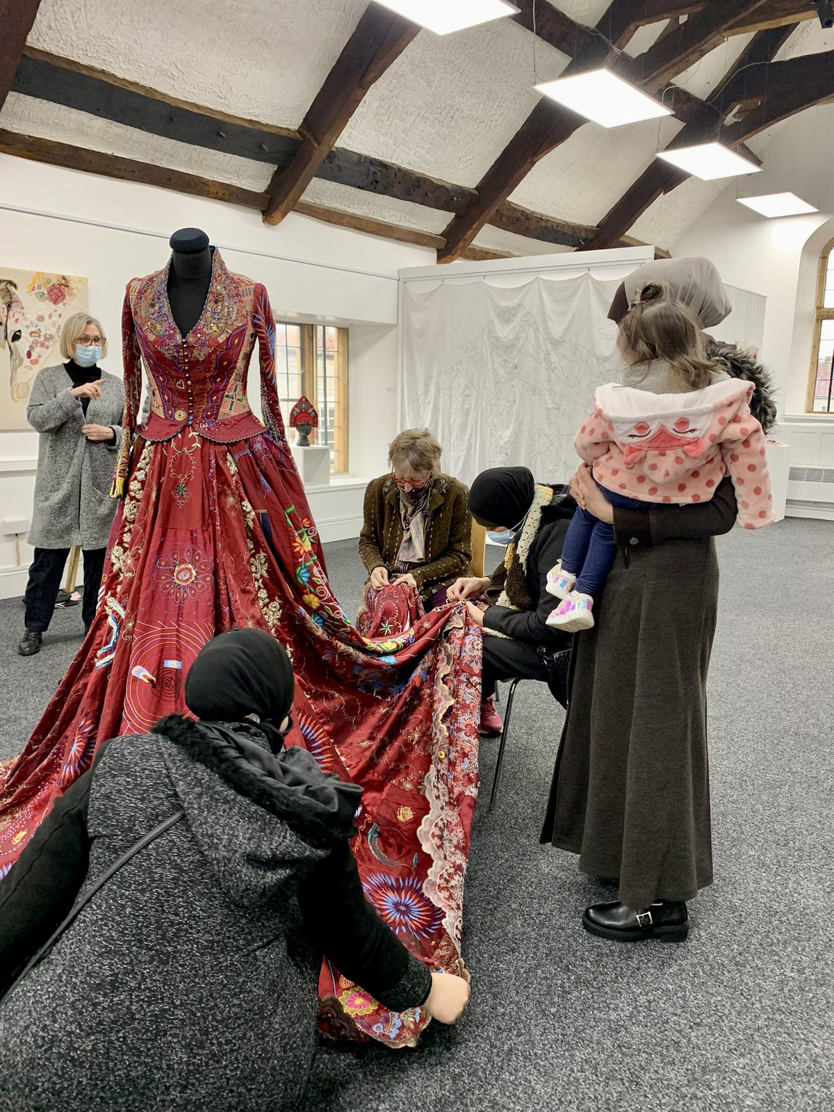 NEAMT ALKADRI & THURAYO ALSADI — The Red Dress