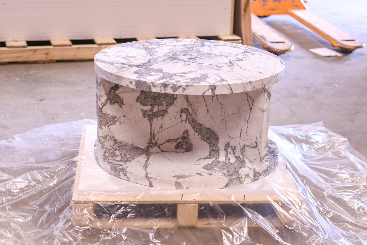 STONE NEOLITH COFFEE TABLE — Jeff Martin Joinery
