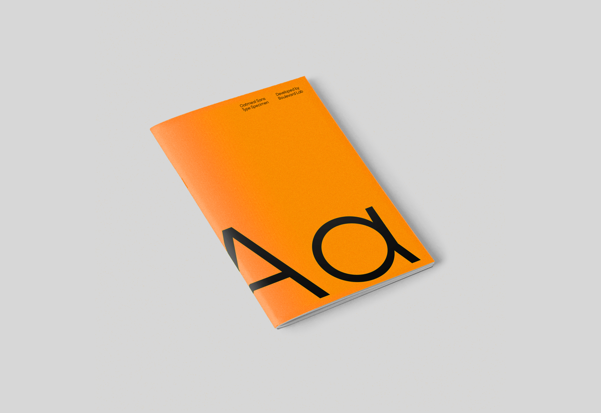 Oatmeal Sans — Boulevard LAB Type Foundry