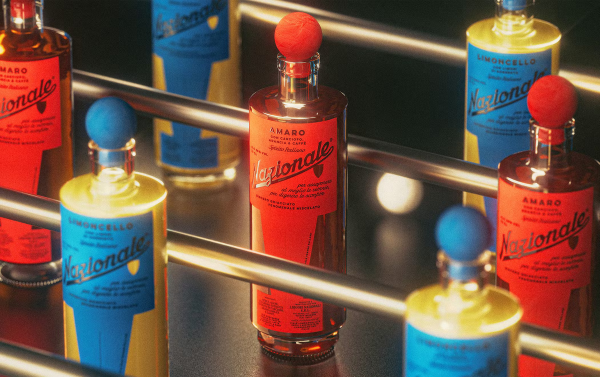 Packaging for Nazionale is inspired by the uniquely Italian social ritual of foosball by Auge ...