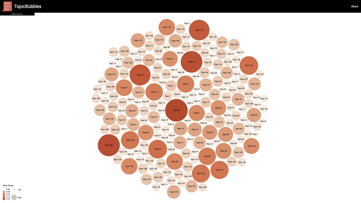 TopicBubbles — Sihwa Park
