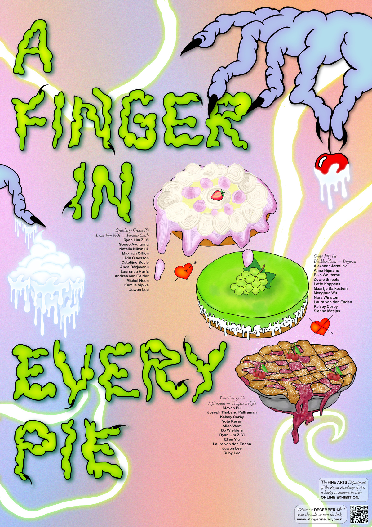 A finger in every pie — The Balcony