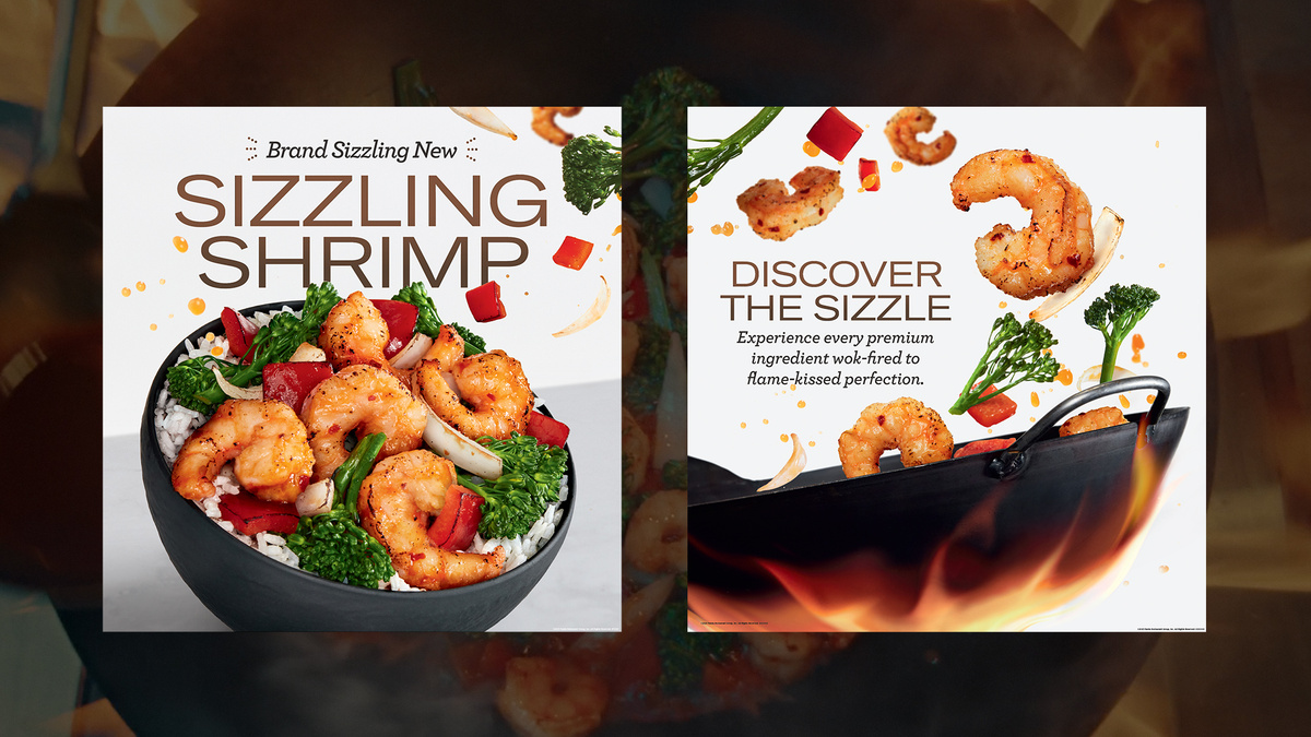 Panda Express Sizzling Shrimp — Various Formats