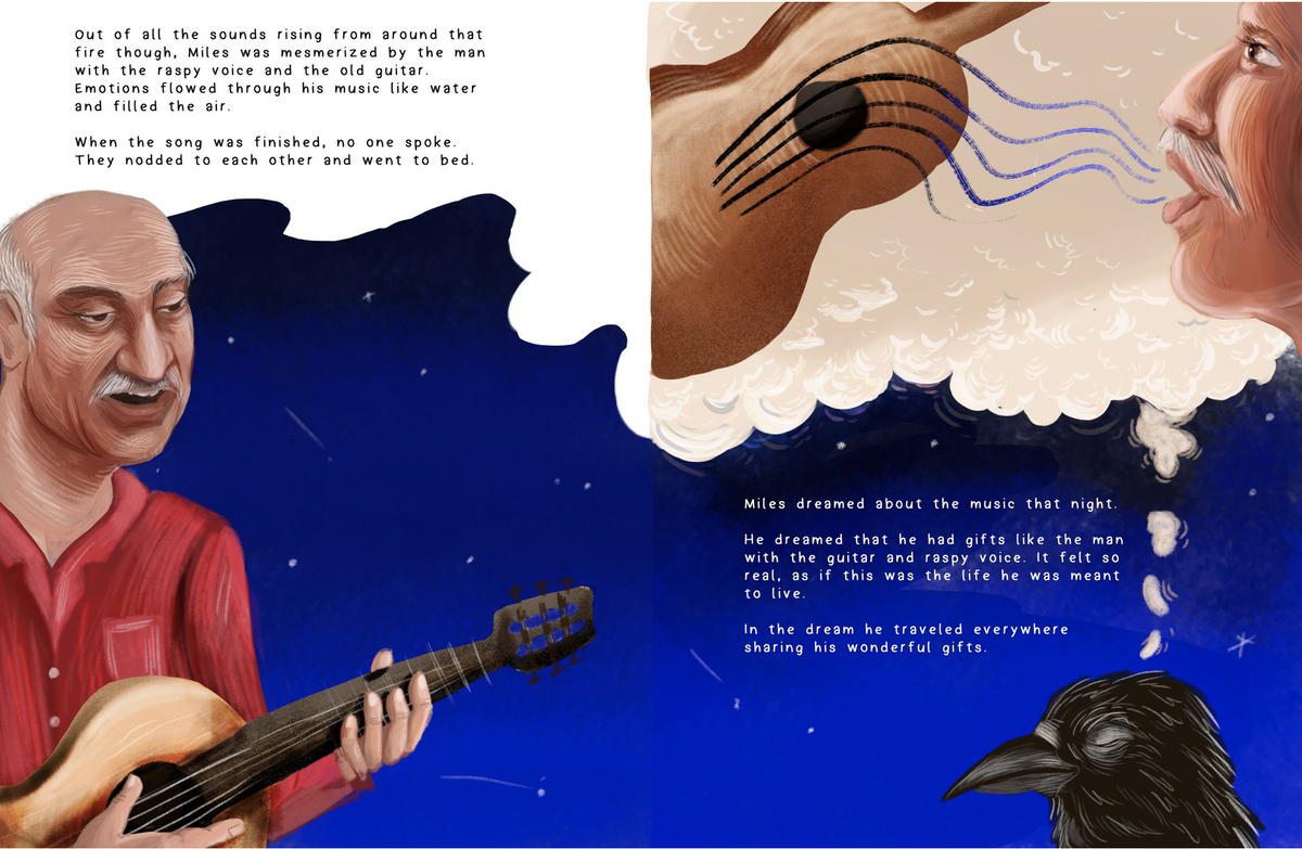 miles the crow — Noelani Fishman