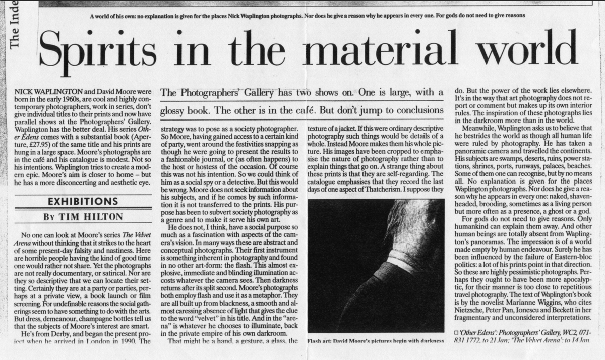 Daniel Soar review — David Moore