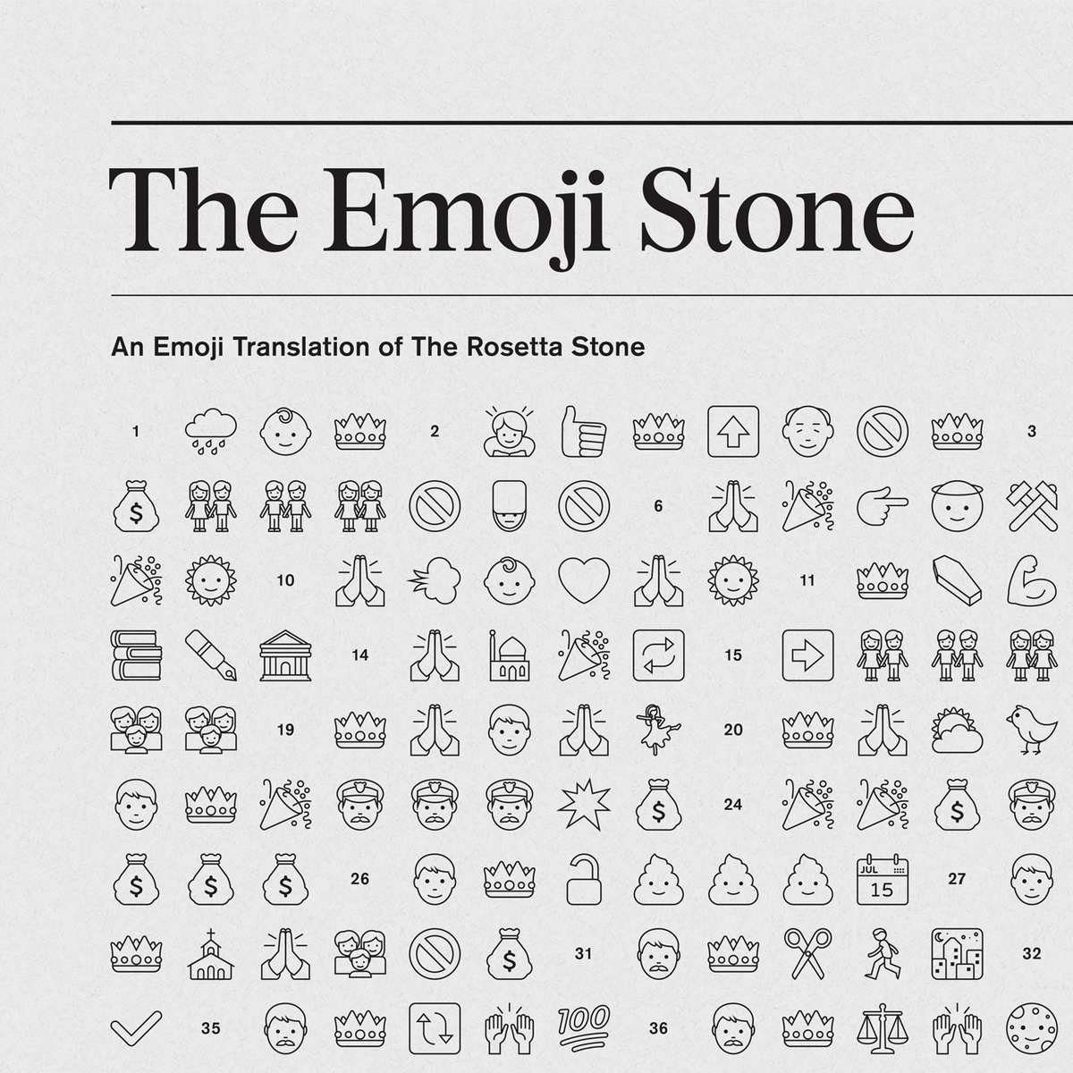Emoji Stone — Meesh Merlin | Graphic Design & Illustration