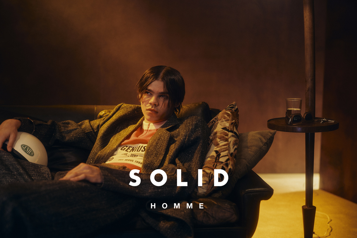 Solid Homme Campaign AW24 — www.ganio.com