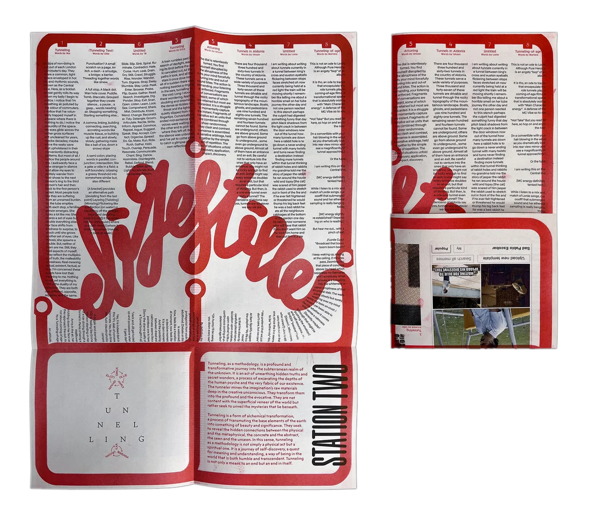 'On Tunneling' for Digestive — JR — JIARUI WANG