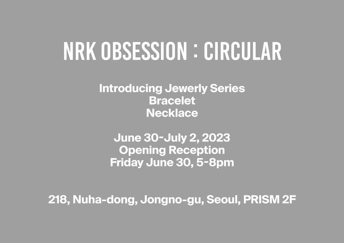 NRK OBSESSION POP-UP — eunsunpark