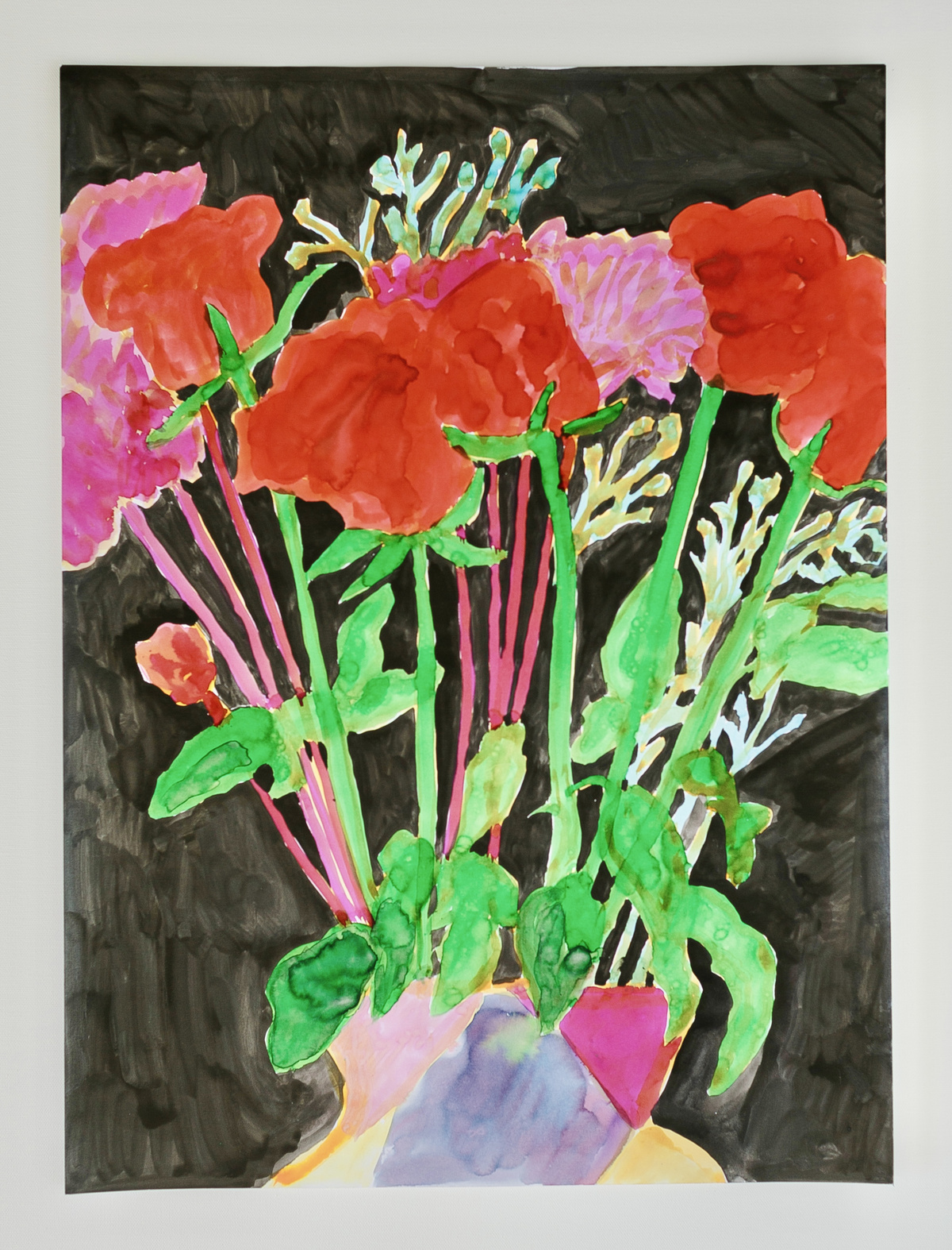 Jennifer Sullivan Kitchen Table Flowers series — Five Car Garage