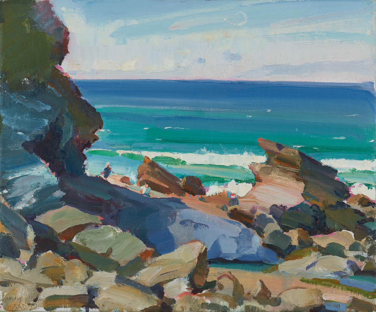 Incoming Tide, Lundy Bay — Oliver Akers Douglas