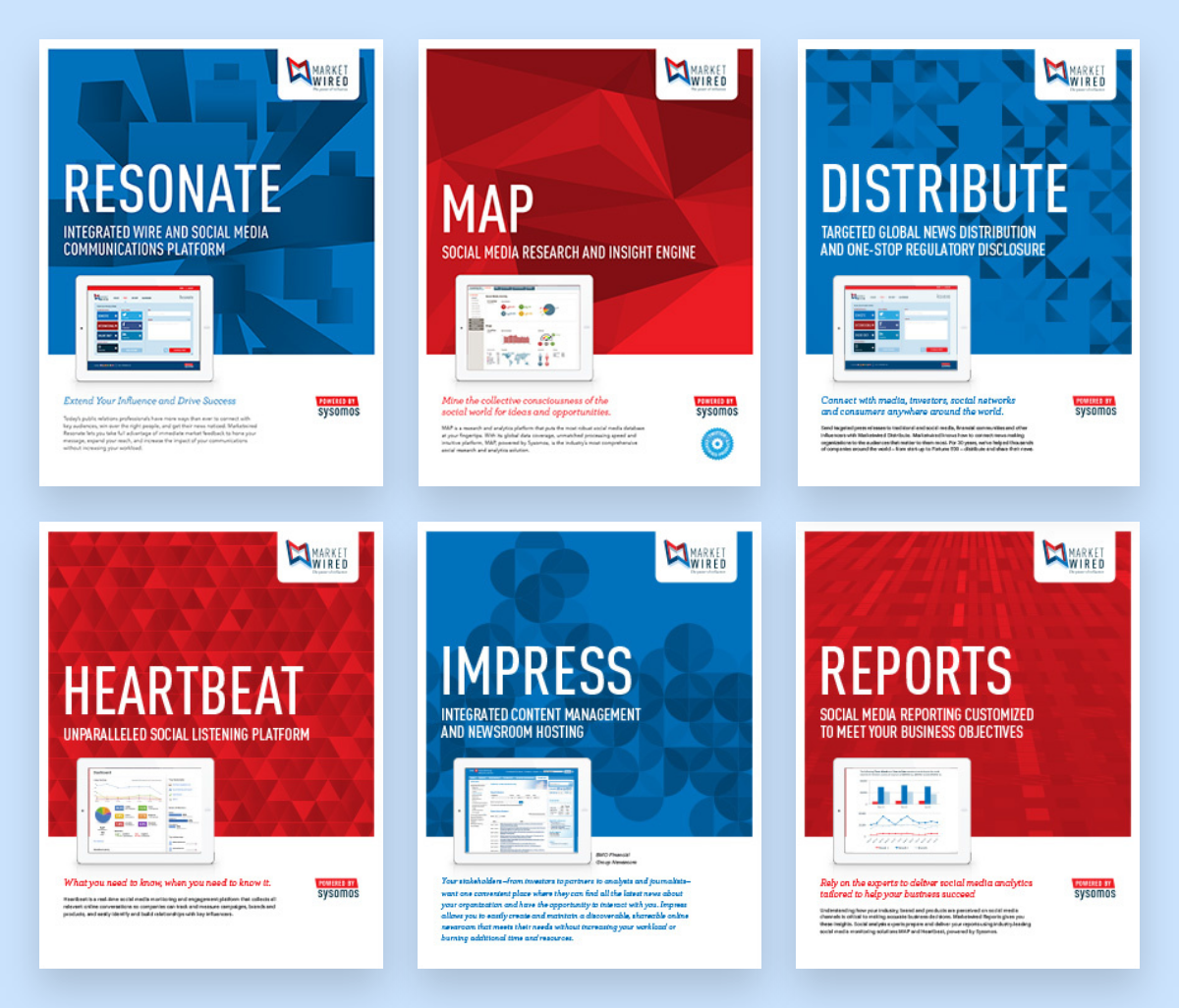 Marketwired Product Brochures — pcw design | peter c wong | design ...