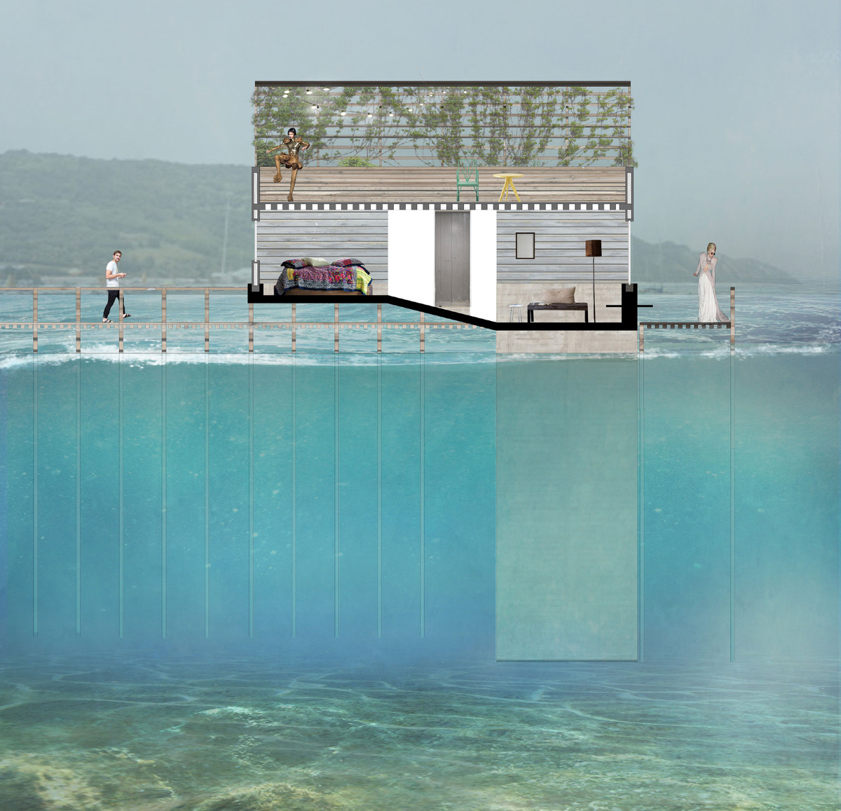 FInalist at Young Architects Competitions / Smart Harbor — irix