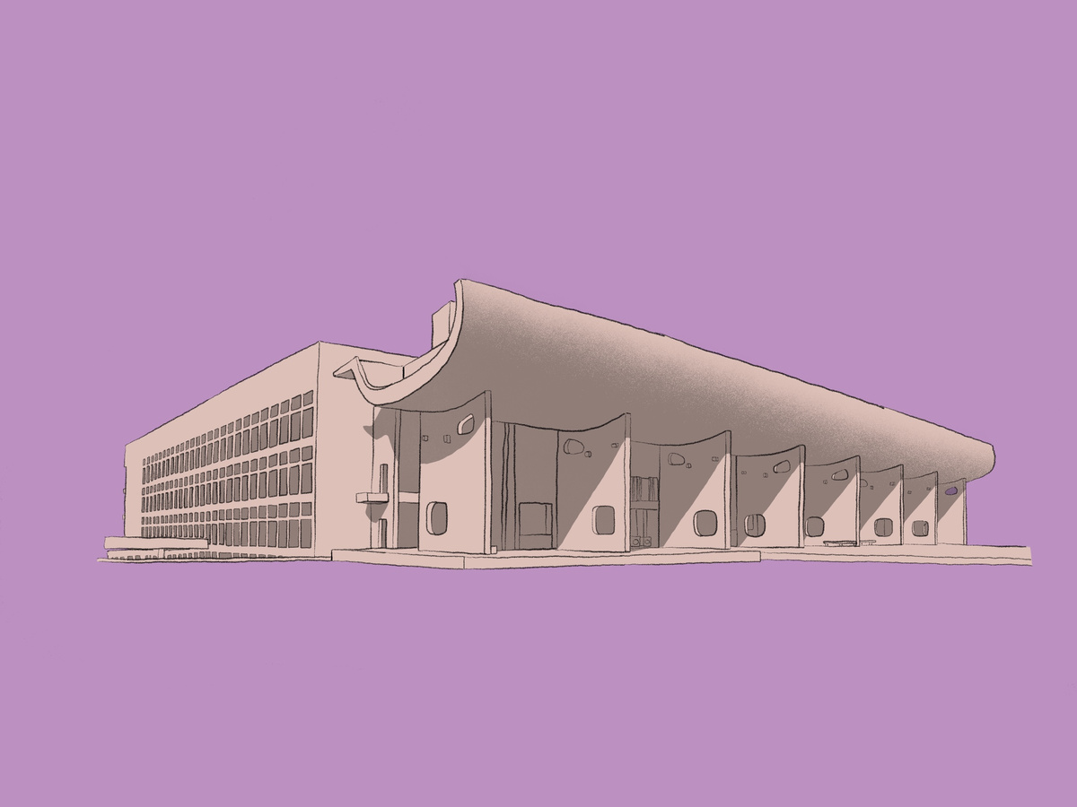 Palace of Assembly — Pixelated Concrete