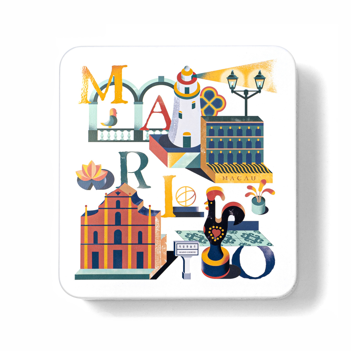 Package Design of Regency New Mario Cookies — kaytungillustration