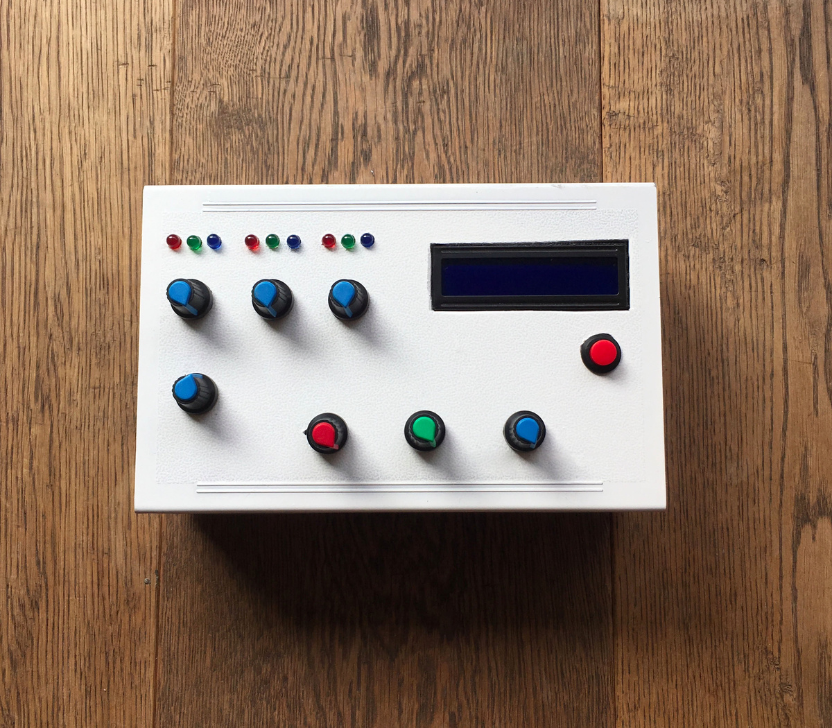 Control-Box: 3-channel Mixer and Sequencer (2019) — thomasnugent
