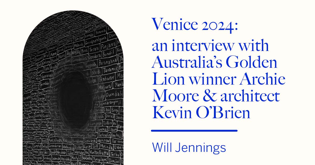 00194 - Archie Moore and Kevin O'Brien Australia in Venice Biennale ...