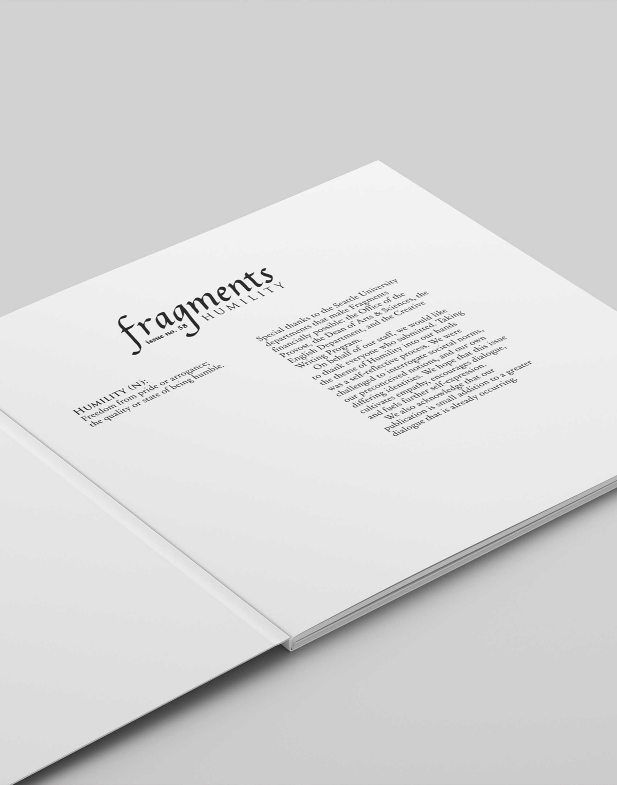 Fragments Magazine — Portfolio