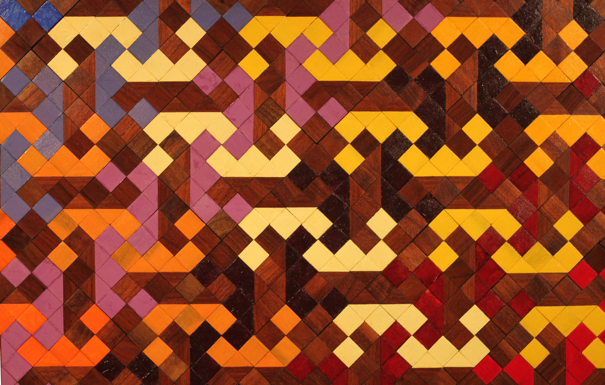 wood blanket colored — matt peterson