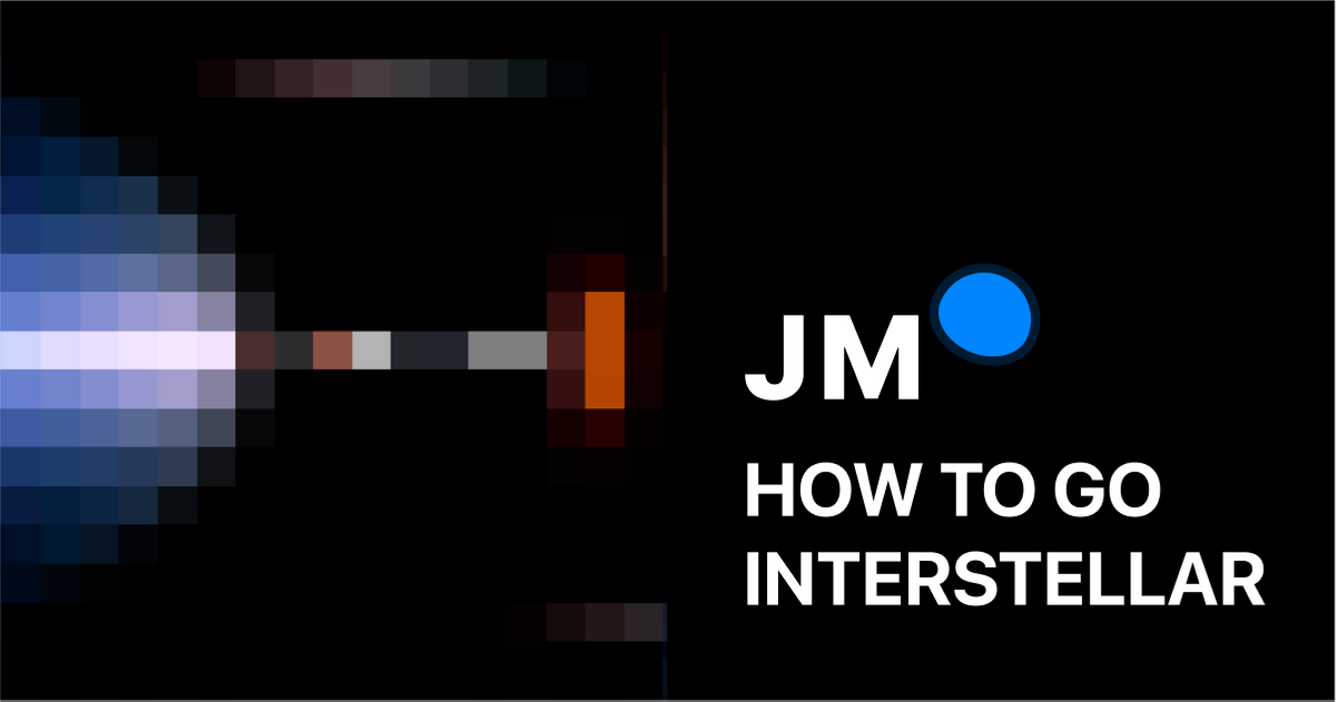 How to go interstellar — João Montenegro - AI, Software & Aerospace ...