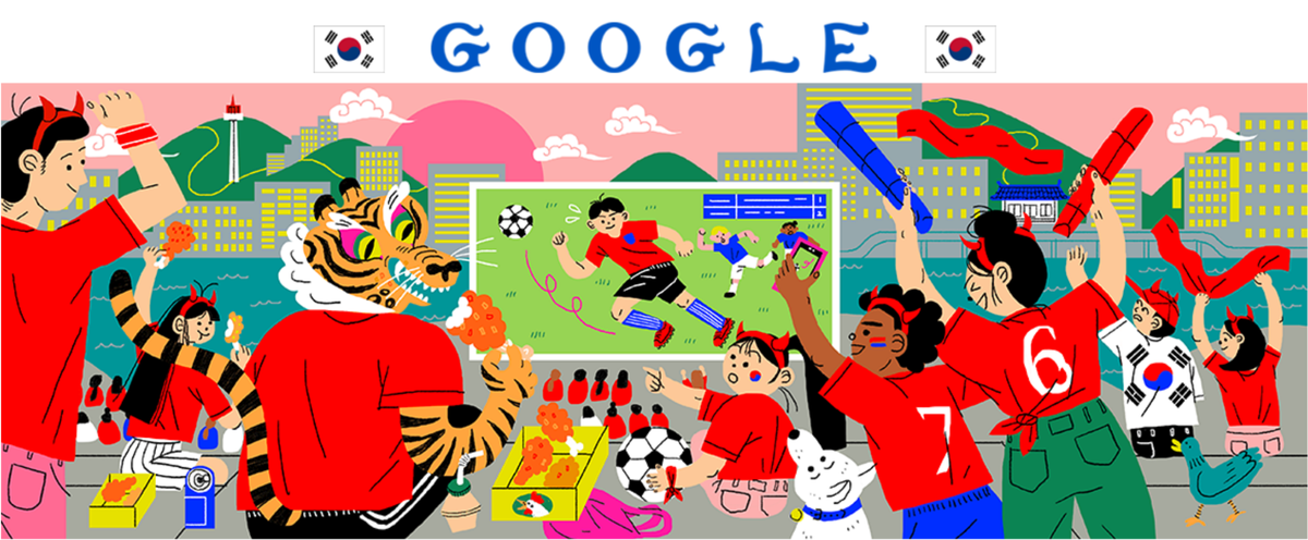 Google — Subin Yang Illustration