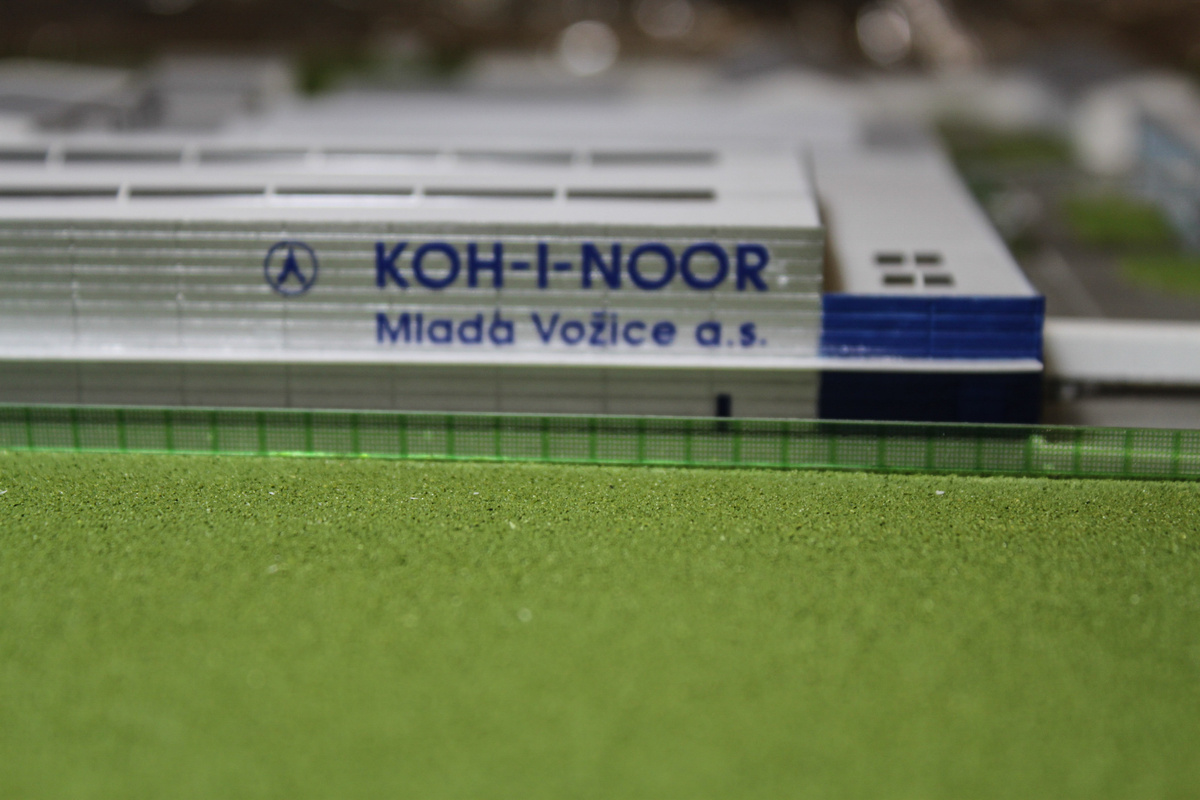 KOH-I-NOOR_en — PK model architektonické a výstavní modely