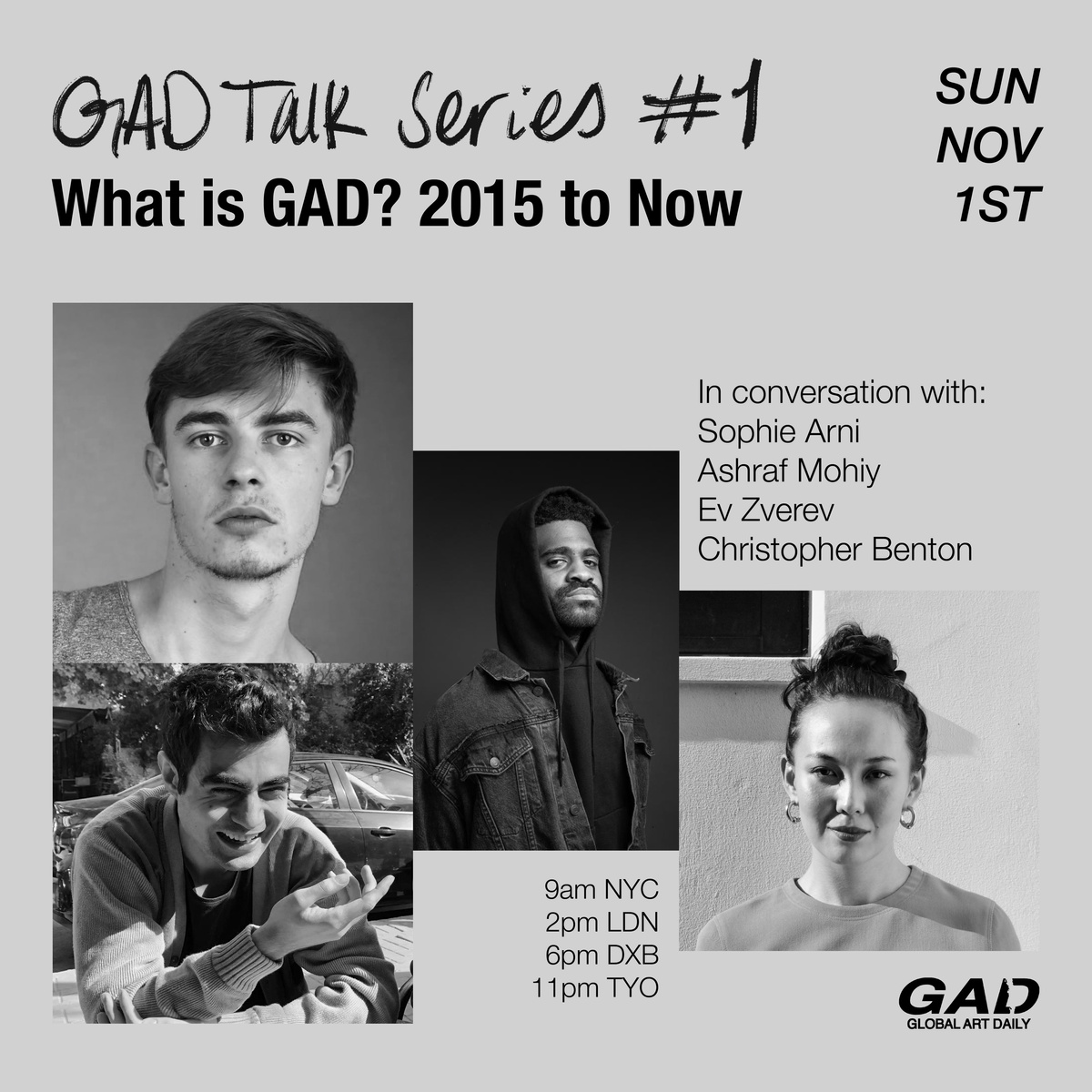 GAD Talk Series –– What is GAD? 2015 to Now — Global Art Daily E-Issues