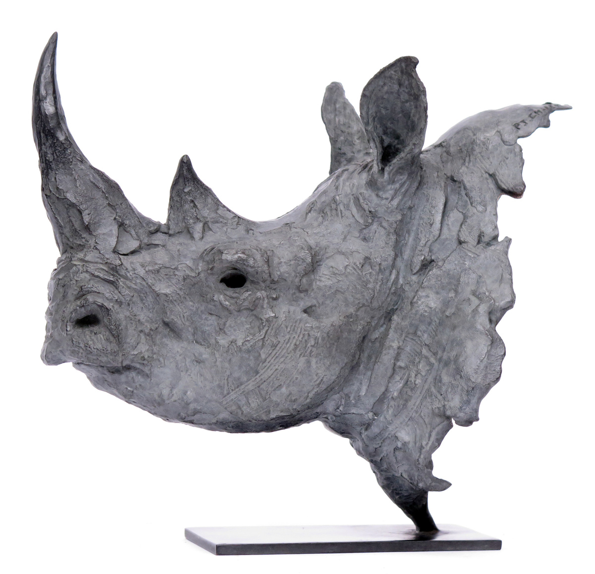 Rhino noir — PIERRE-JEAN CHABERT | Artiste sculpteur
