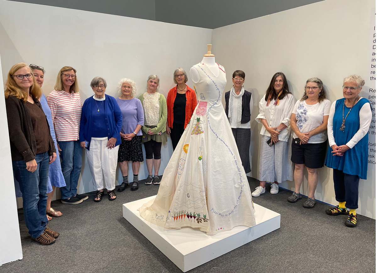 CALICO DRESS NO. 2 — The Red Dress