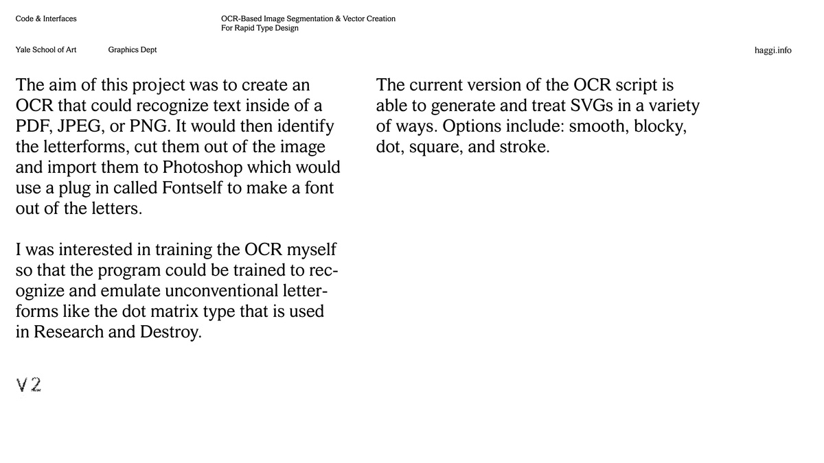 Rapid Type Generation Using OpenCV and PyTesseract — Theo France-Haggins