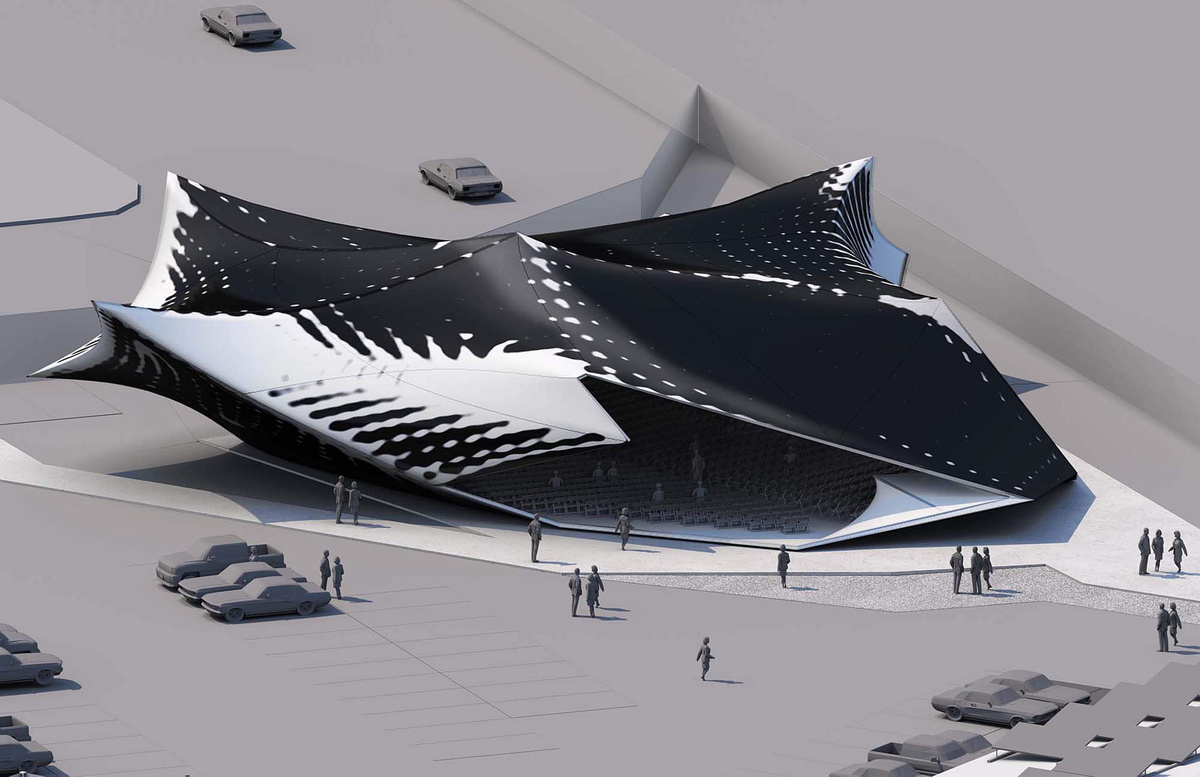 SCI-ARC PAVILION — Tom Wiscombe Architecture