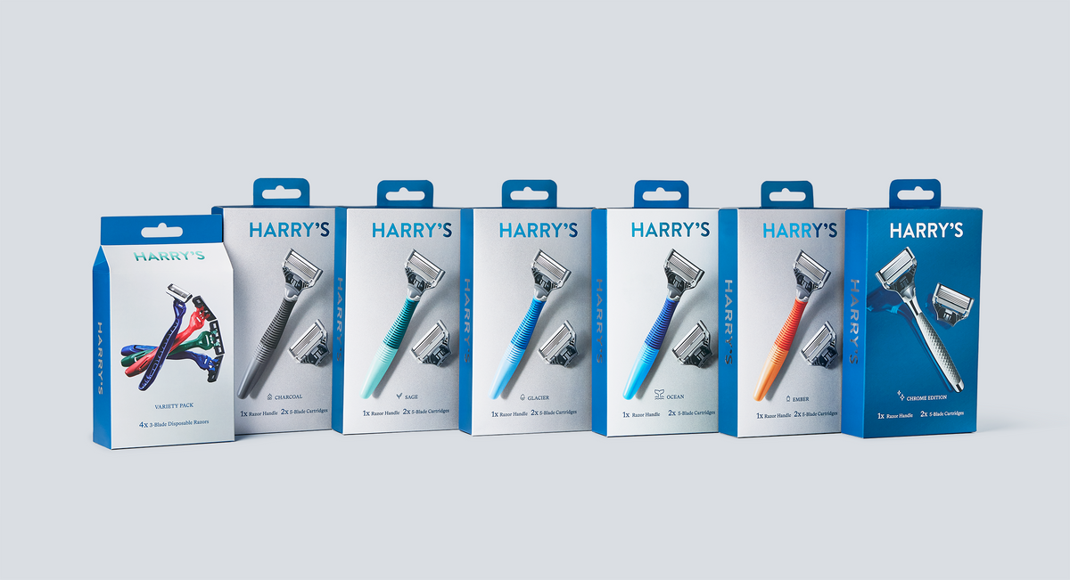 Harry's Packaging Refresh 2022 — Julie Roche Portfolio