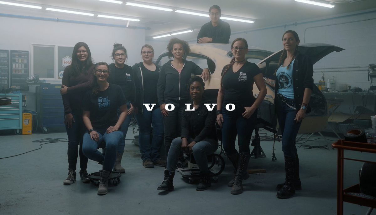 Volvo: Girl Gang Garage — Martin Schoeller