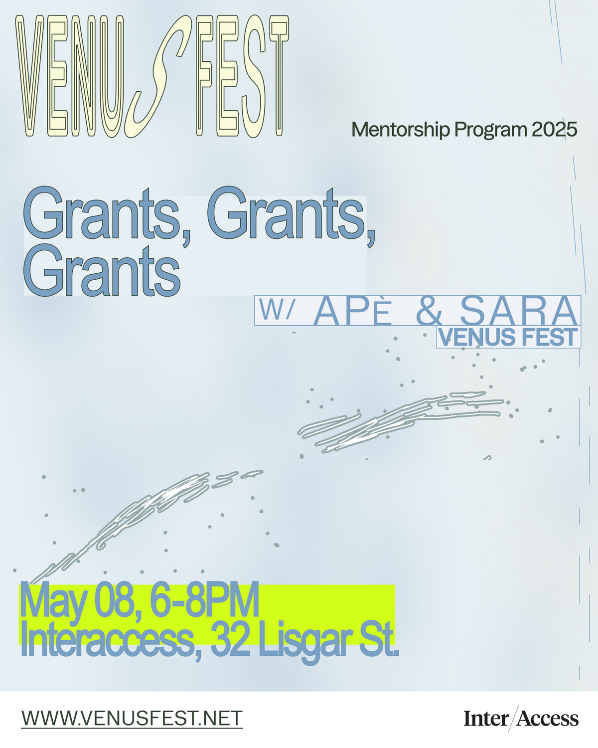 ape & Sara | Grants — Venus Fest