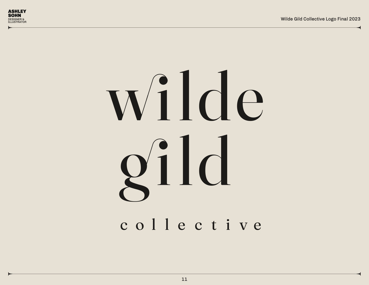 Wilde Gild Collective Logo — Ashley Sohn Design