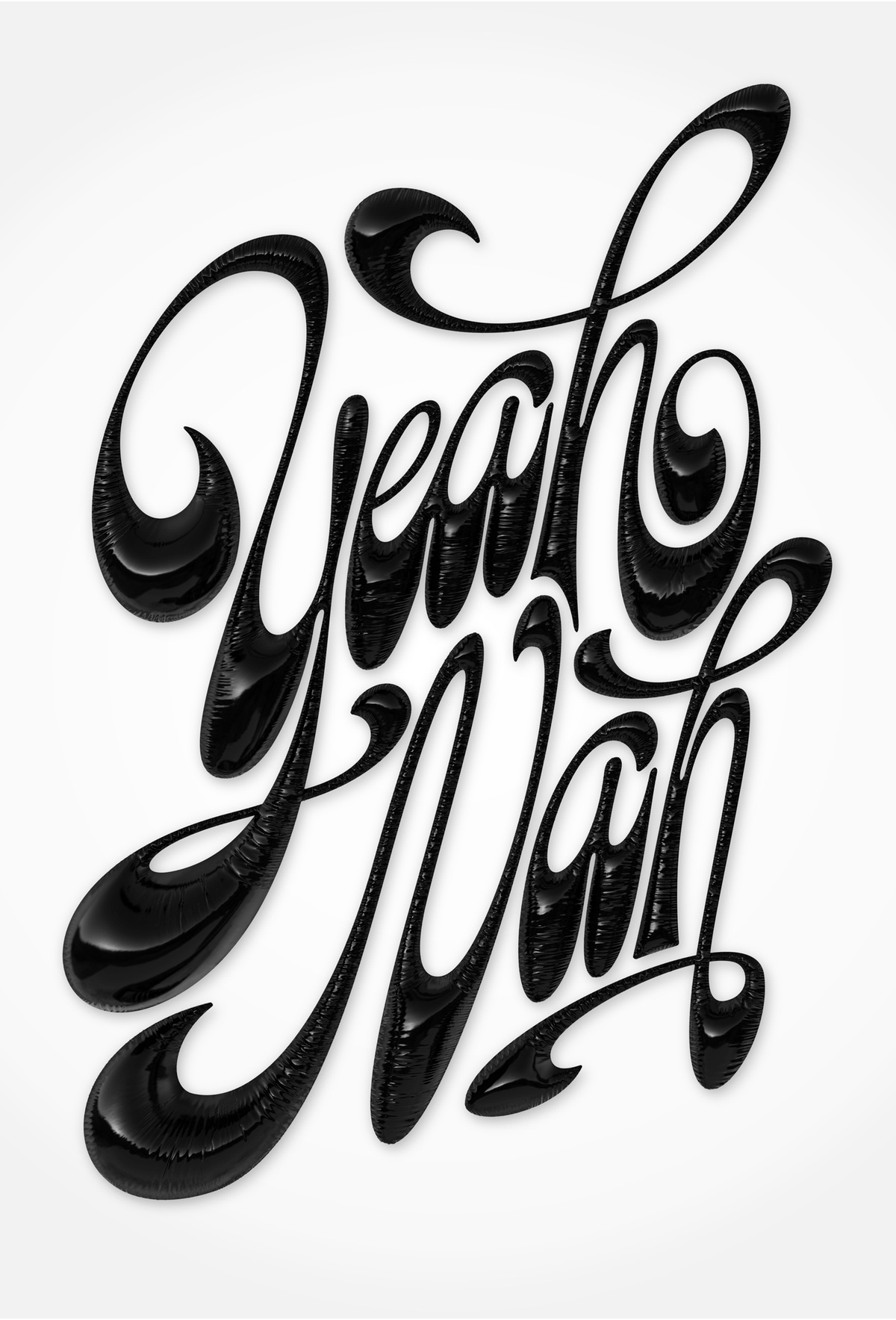 Yeah Nah – Letterform Exhibition — Luke Lucas – Typographer, Graphic ...