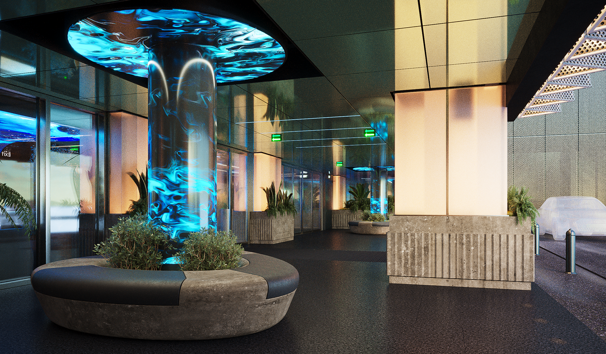 Office Lobby [Brain Rocket] Limassol — JK Lab Architects