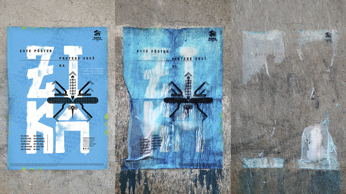 HABITAT FOR HUMANITY • The Dissolving Poster — Jose Pedro Bortolini ...