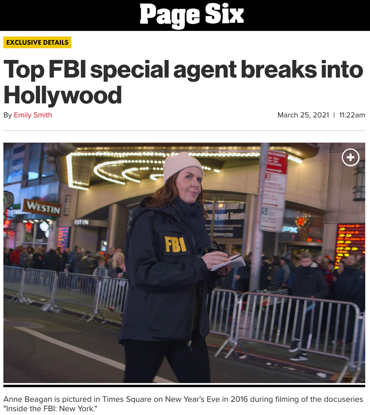 PRESS — ANNE BEAGAN PRODUCTIONS